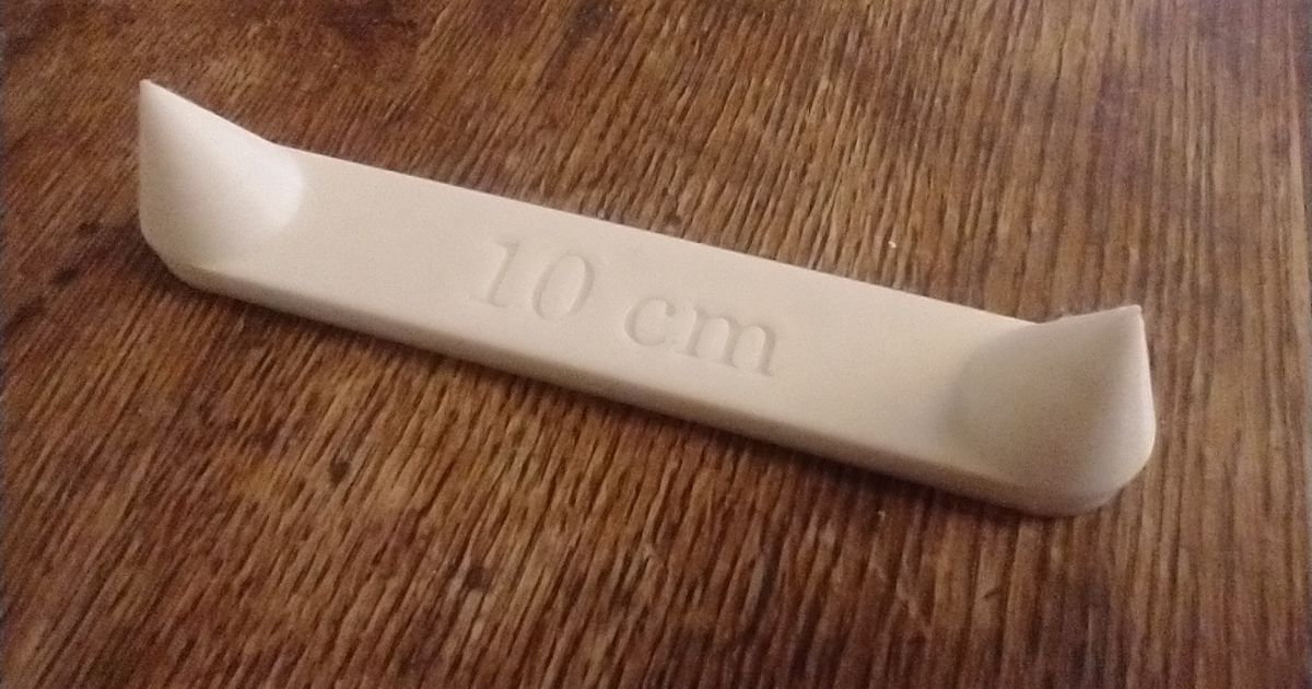 Photogrammetry Metric Scale Reference by Books | Download free STL ...