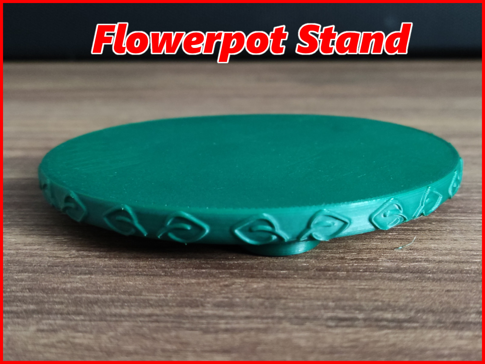 Flowerpot Stand by Wojciech Kawa | Download free STL model | Printables.com