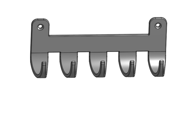 Key hanger / Věšák na klíče by kadous | Download free STL model ...