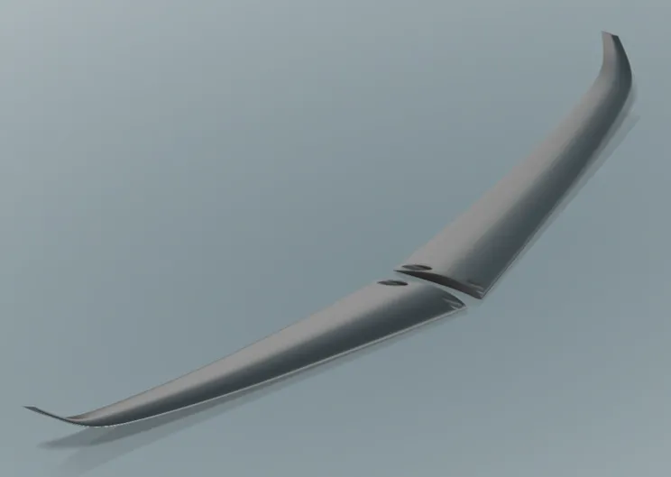 Wing for rc plane by fady | Download free STL model | Printables.com