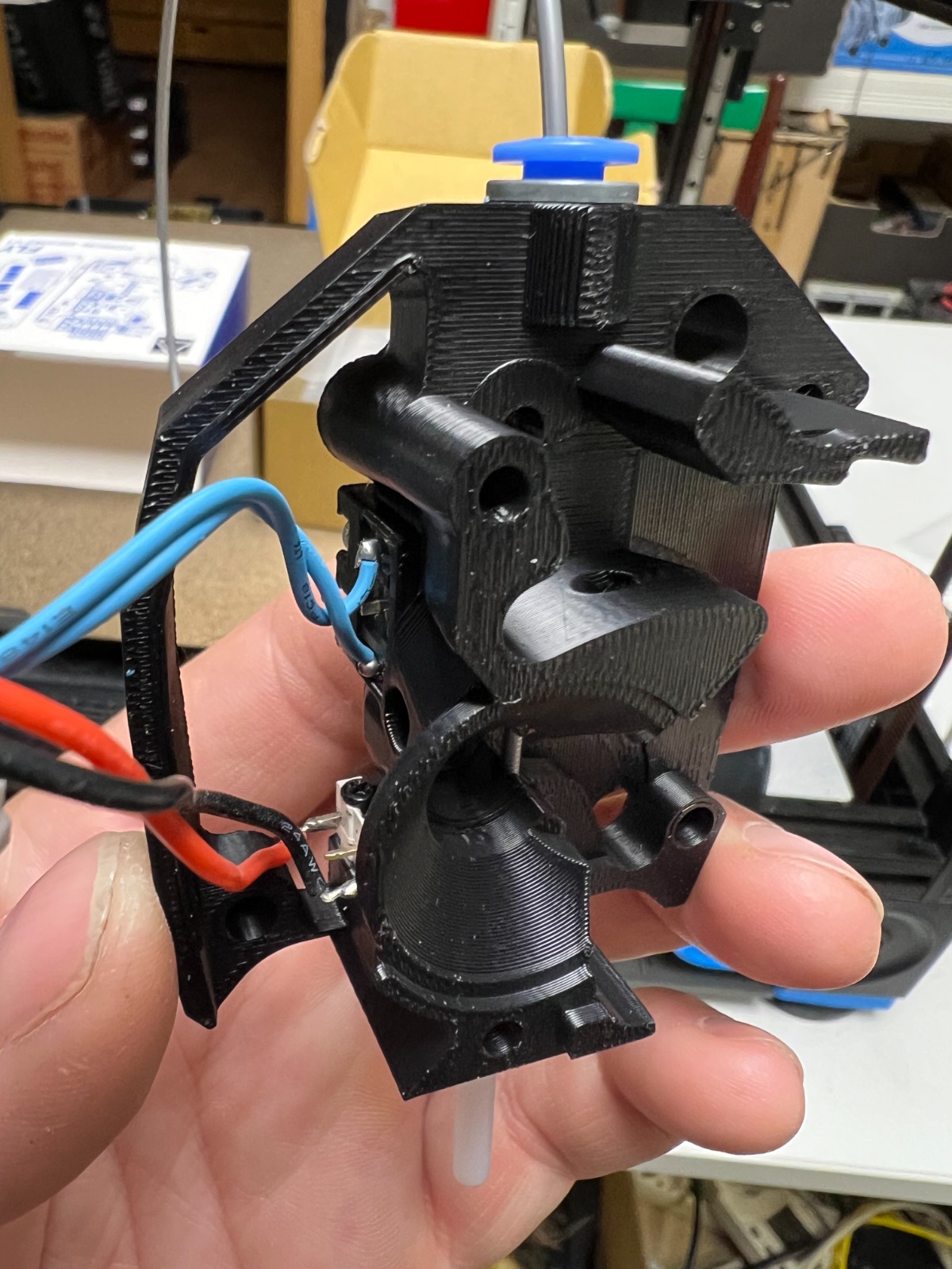 Stealthburner Clockwork2 Main Body with ECAS and runout + ERCF toolhead ...