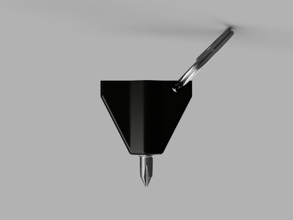 Keychain micro screwdriver 1/4" & 1/8" by athome128 | Download free STL ...