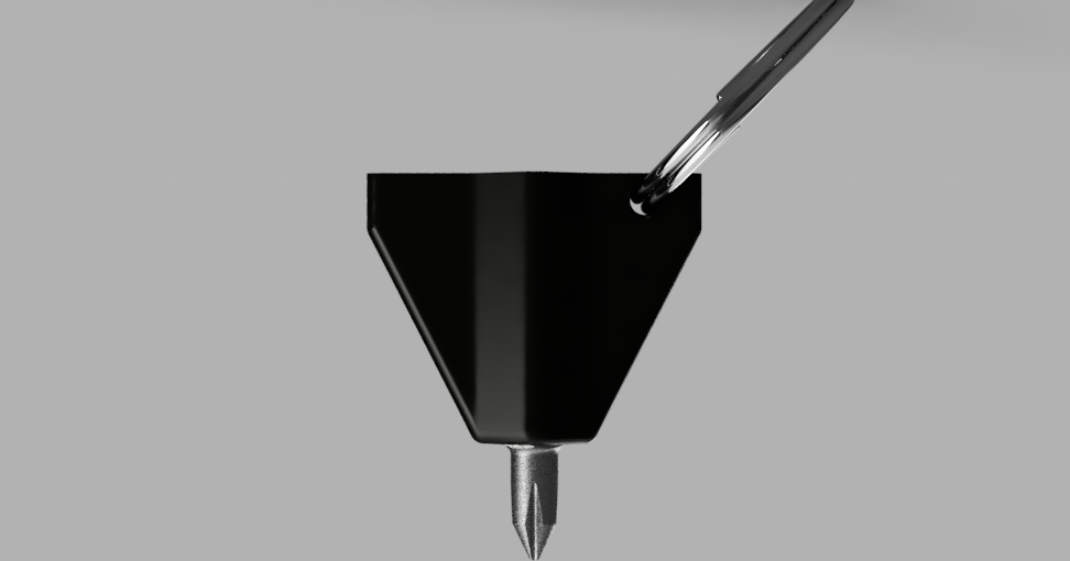 Keychain micro screwdriver 1/4" & 1/8" by athome128 | Download free STL ...