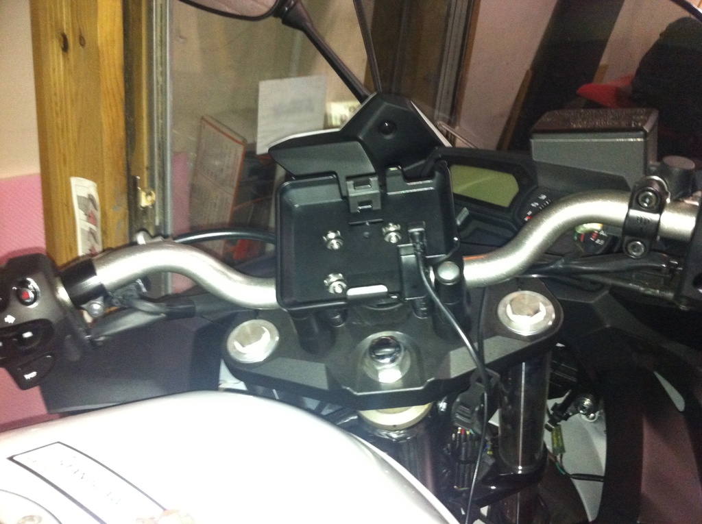 GPS handlebar mount by tom71 | Download free STL model | Printables.com