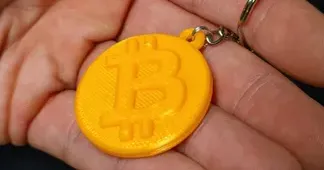 Bitcoin Keychain by Epic3d | Download free STL model | Printables.com