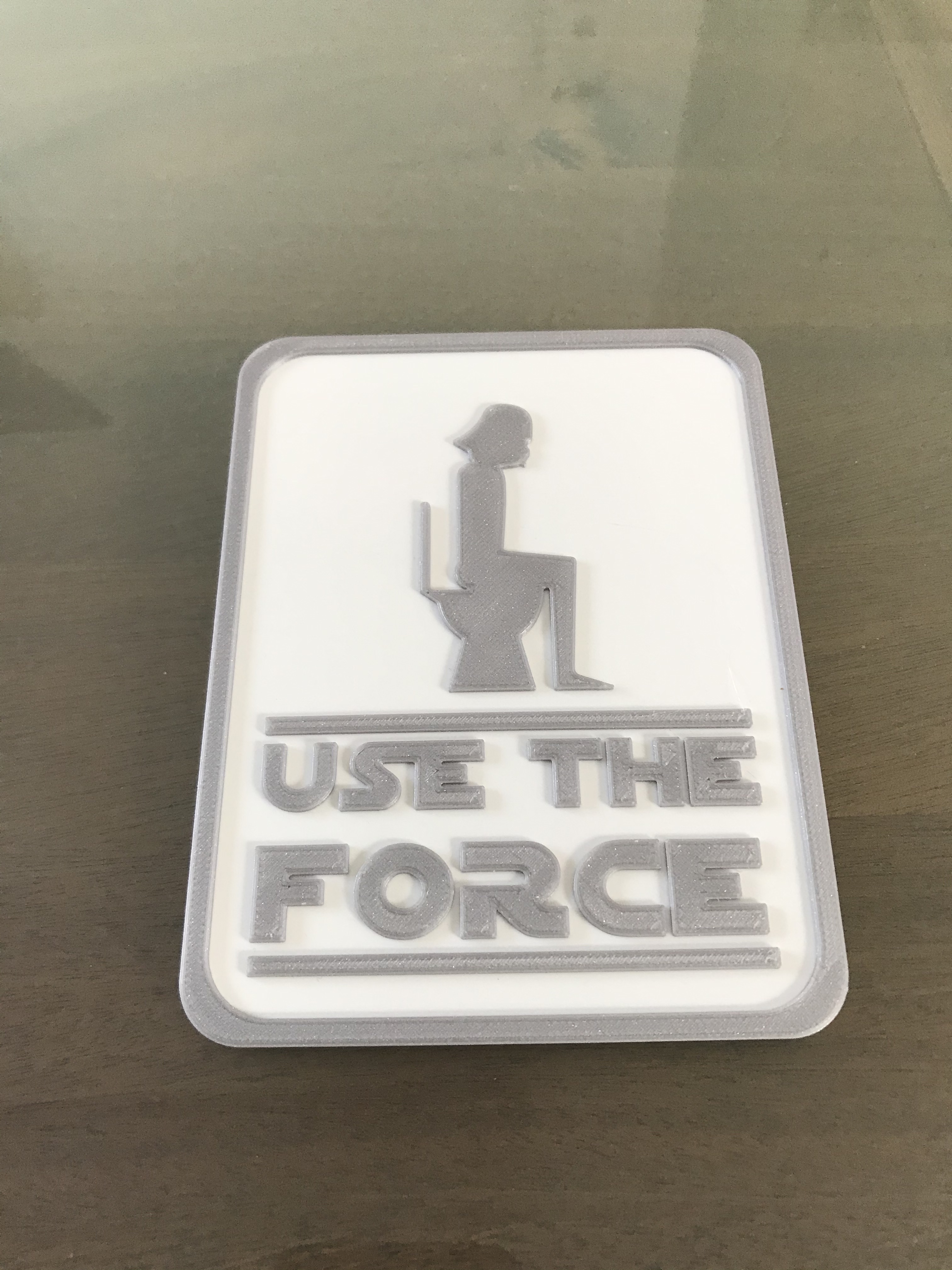 Use The Force signs by Hugo4Prusa | Download free STL model ...