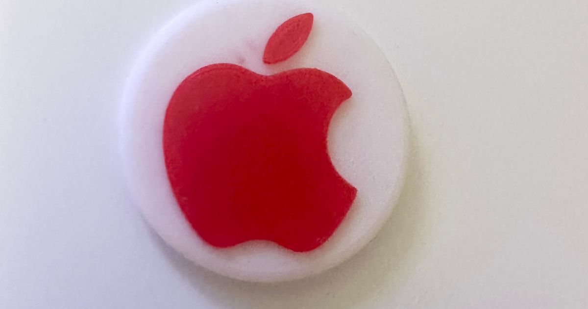 Apple Keychain by Epic3d | Download free STL model | Printables.com