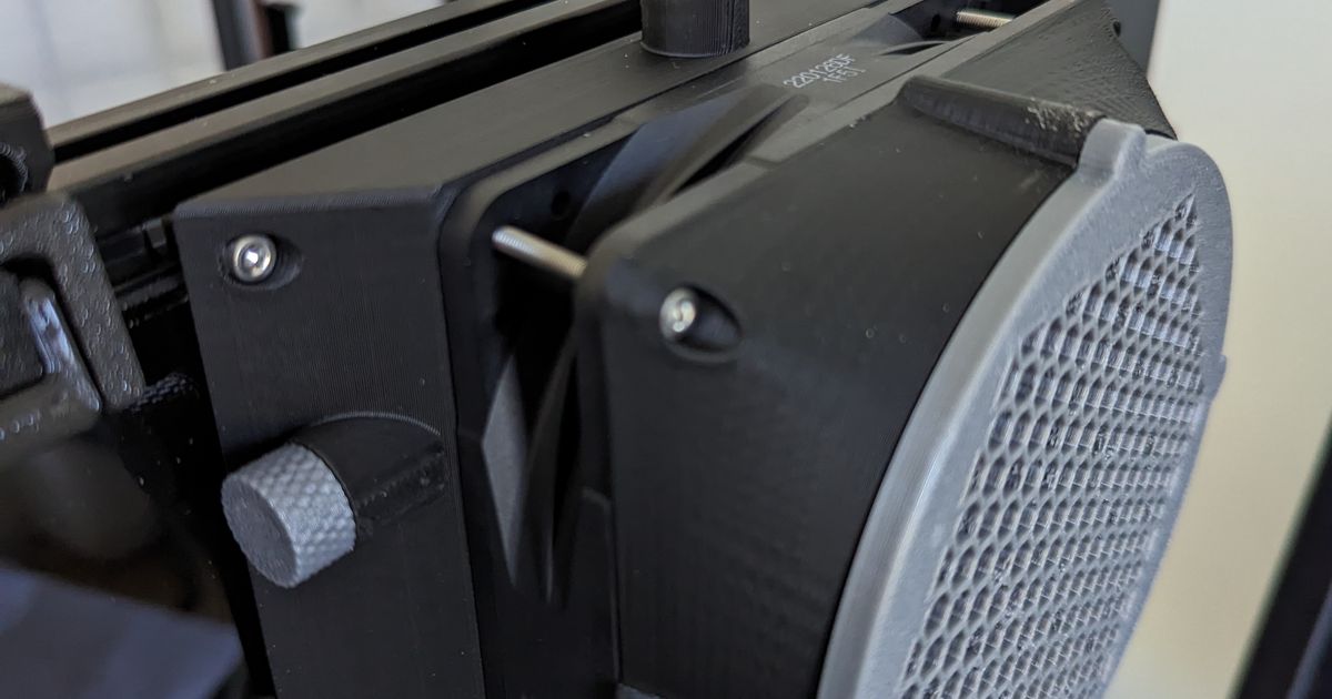 Voron 1.8/Trident/2.4 HEPA Filter Exhaust [Remixed fitment with 3 ...