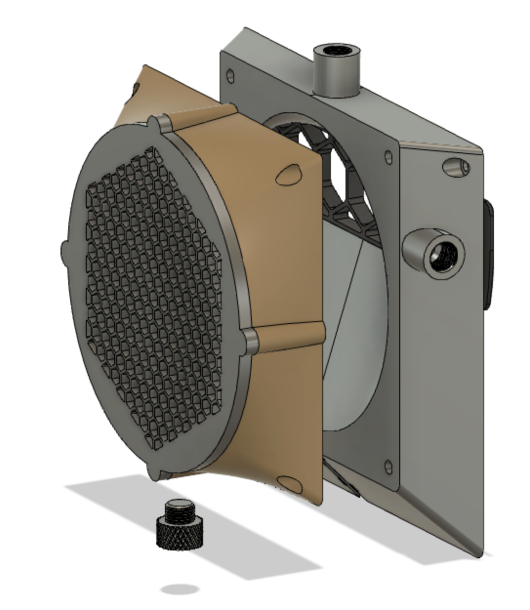 Voron 1.8/Trident/2.4 HEPA Filter Exhaust [Remixed fitment with 3 ...