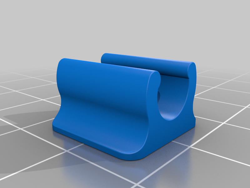 Cable clip wall by dantech | Download free STL model | Printables.com