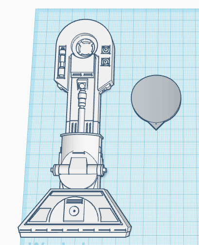 Estes 1301 R2-D2 Robot Hero model rocket + R4 and R5 nosecones por ...