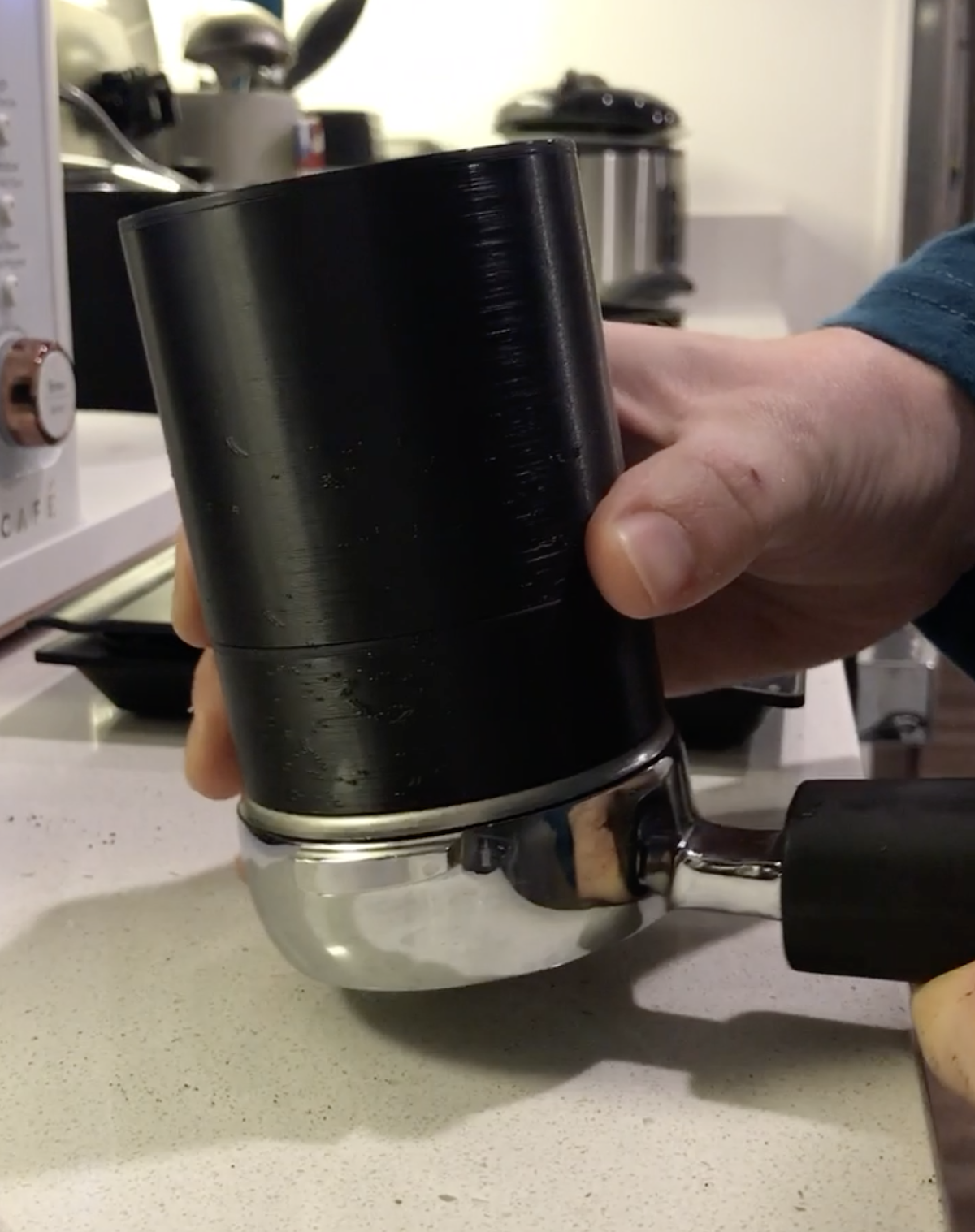 Espresso funnel and dosing cup by RyanR | Download free STL model ...