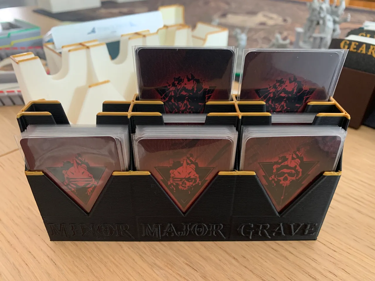Aeon Trespass: Odyssey - Trauma cards tray by JuanV | Download free STL model | Printables.com