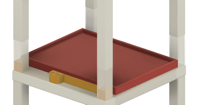 Ikea Lack stacked table with drawer for BambuLab etc. par Hrumque ...