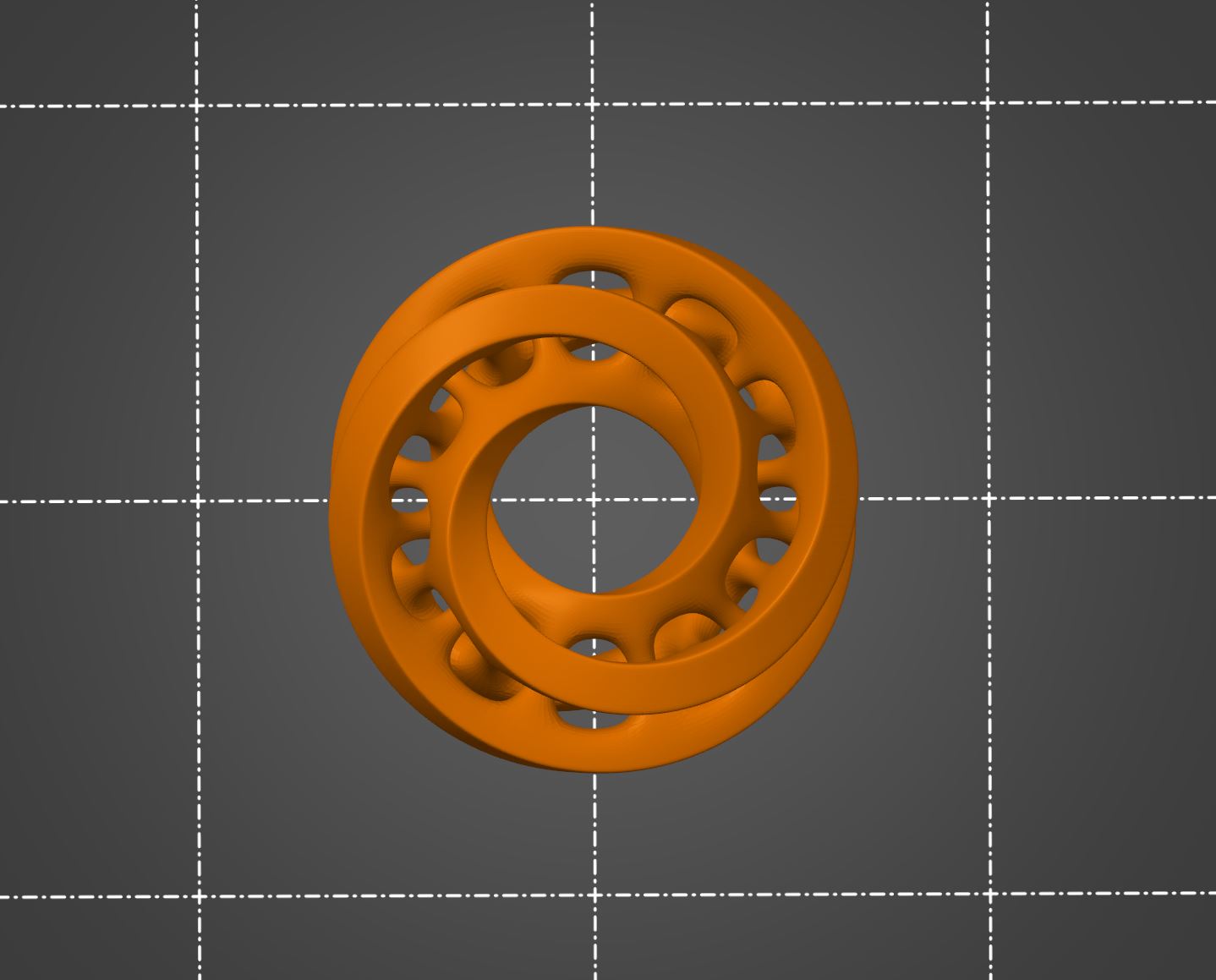 Locked Mobius Strips by MacKow | Download free STL model | Printables.com