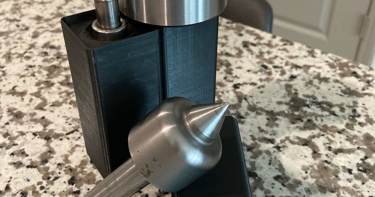 Gridfinity lathe center holder by techdumpling | Download free STL model | Printables.com