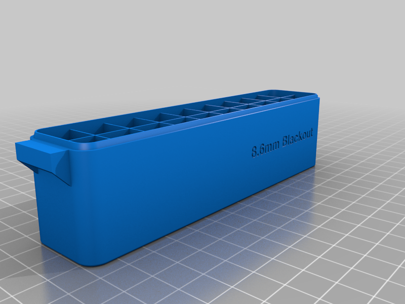 8.6mm Blackout, Pocket Snap Latch Modular Ammo Box by brass_ring ...