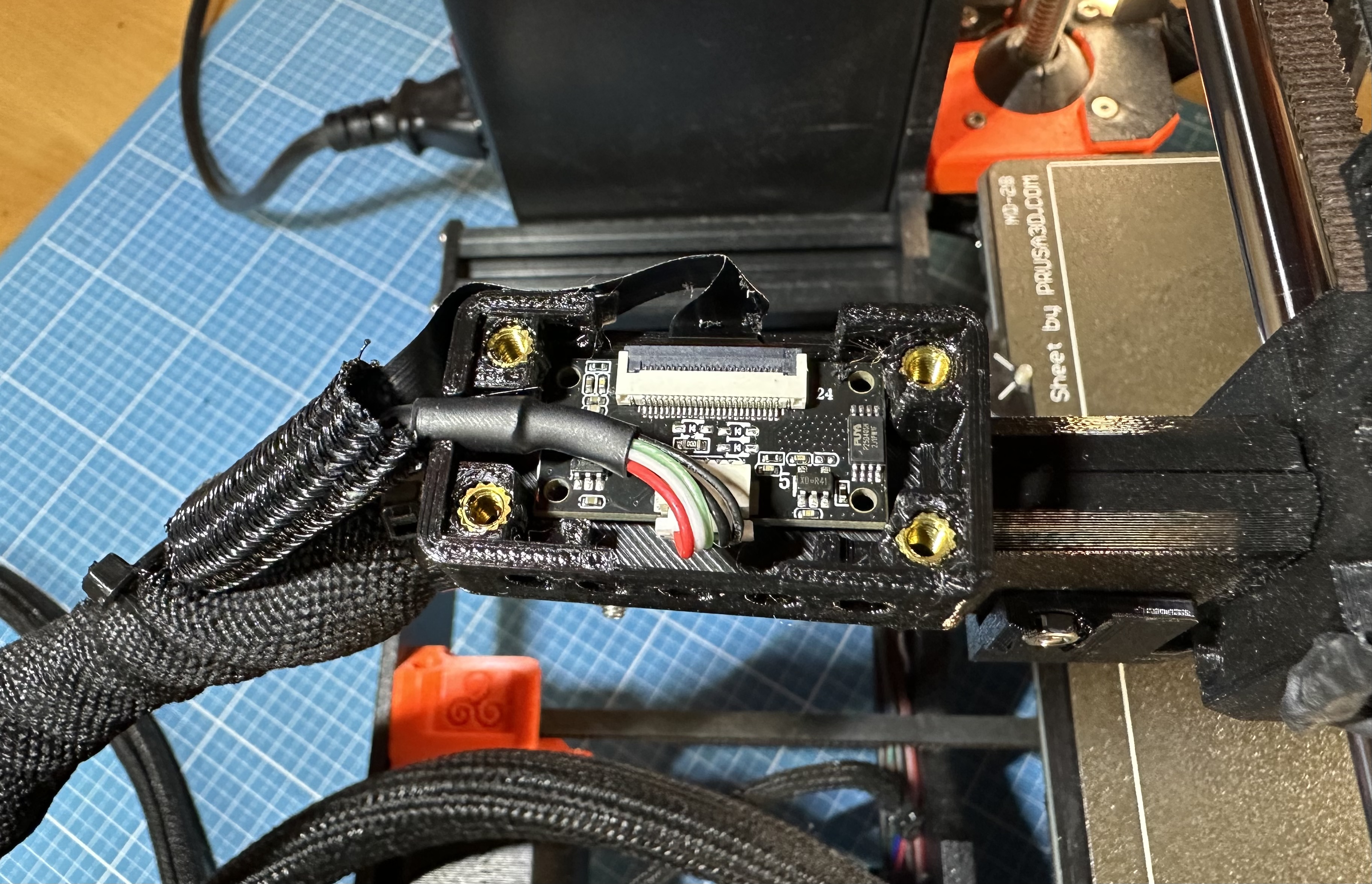 3DO Nozzle Camera Mount for Prusa i3 MK3S+ by Clamikra | Download free ...