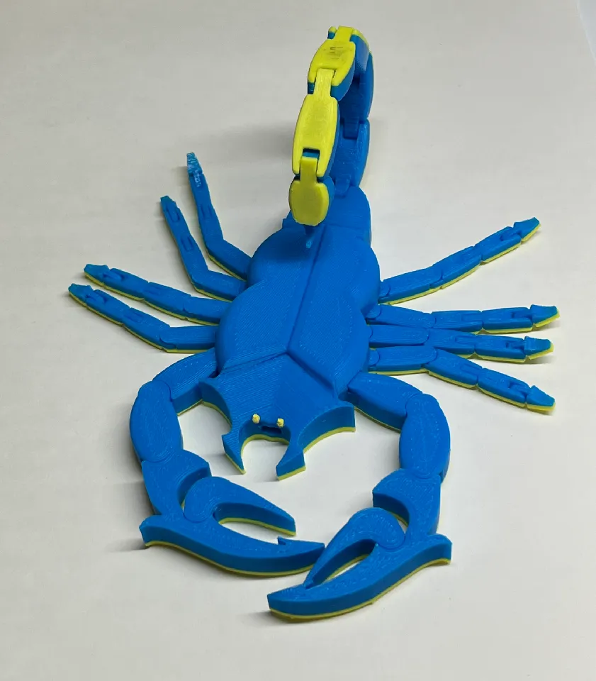 Skorpion Jubelpose Articulated Scorpion By MajerDave | Download Free