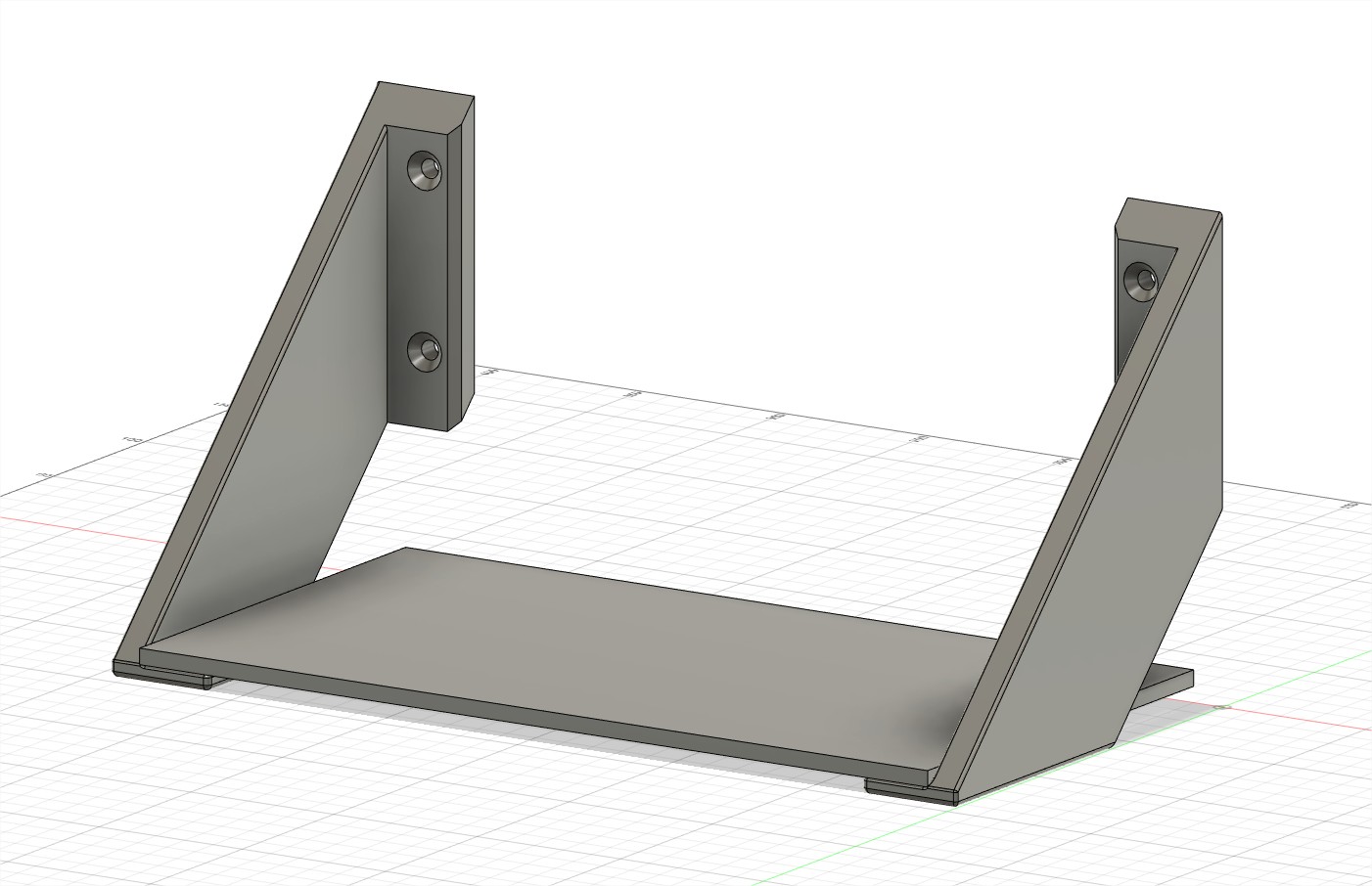 Shelf support bracket - 02 by Omnicorp62 | Download free STL model | Printables.com