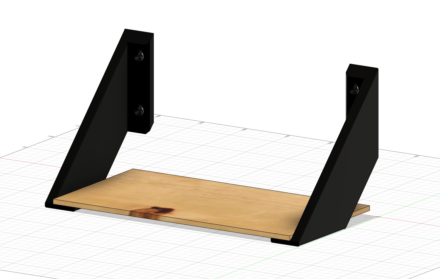 Shelf support bracket - 02 by Omnicorp62 | Download free STL model ...