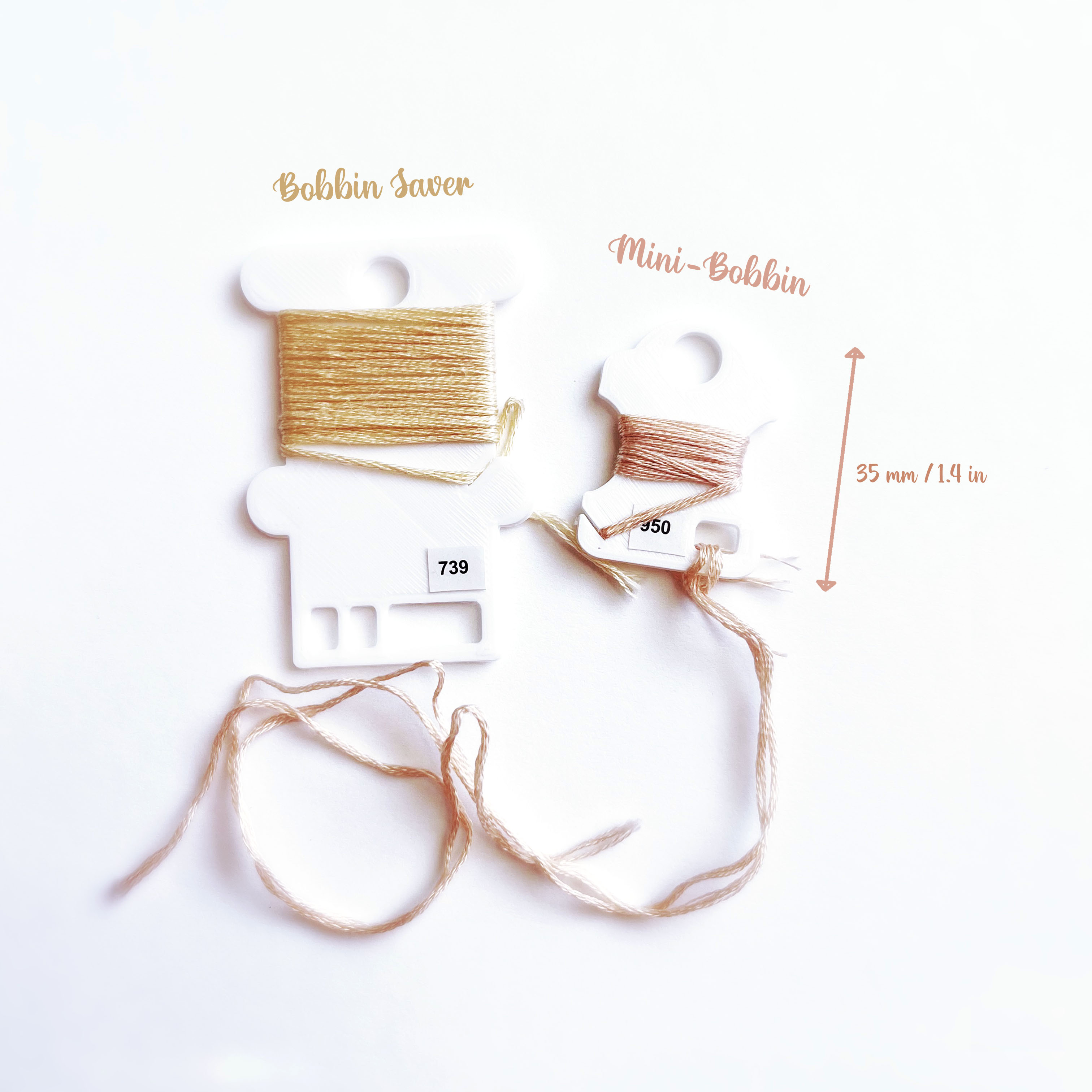 Embroidery Floss Mini-Bobbin by dcortes | Download free STL model ...