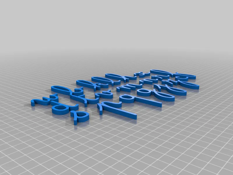 Alphabet De Polices Cursives Installer Une Police Cursive