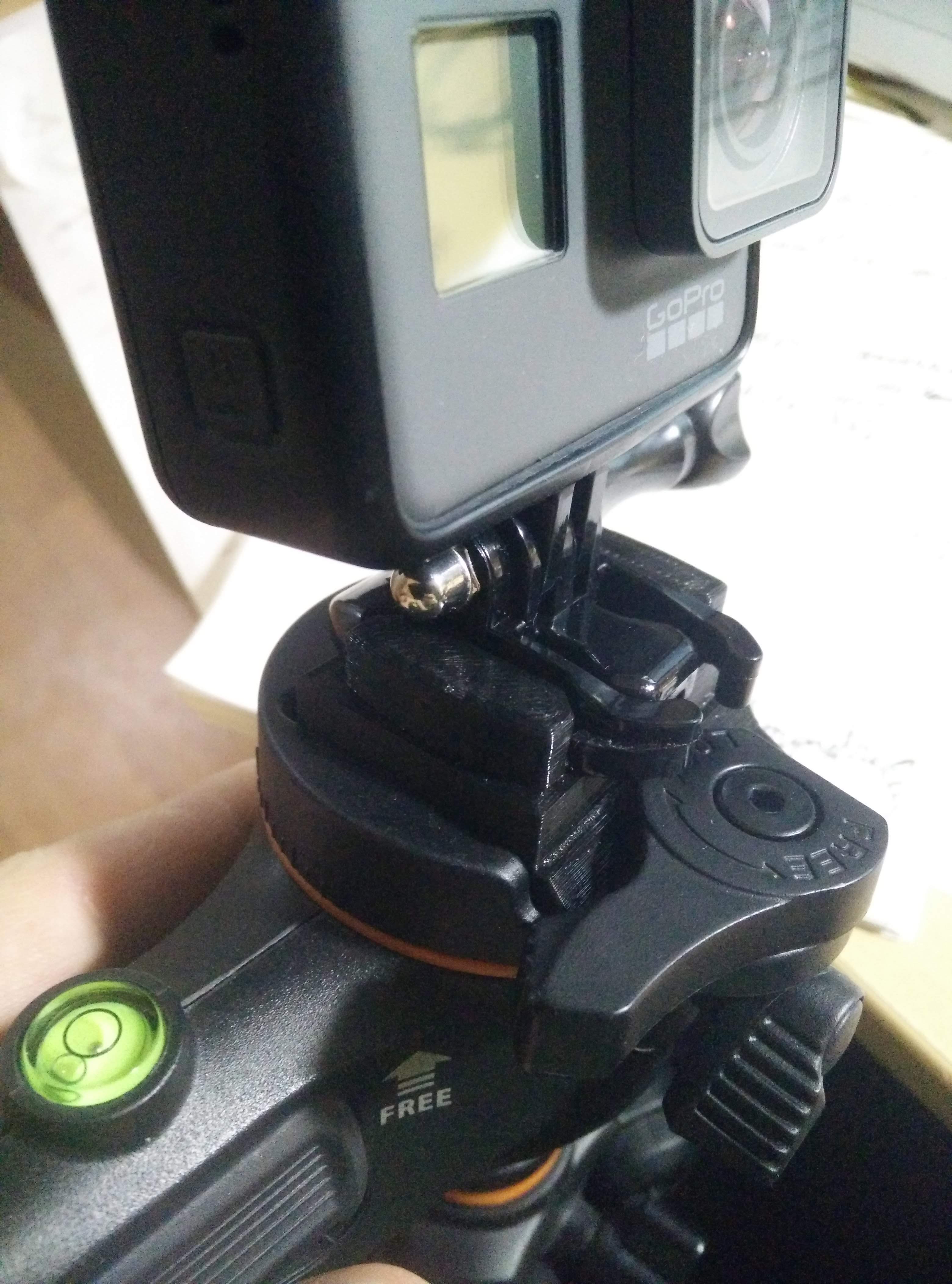 GoPro base for Tripod Plate / Base Gopro plateau rapide pour trépied by ...