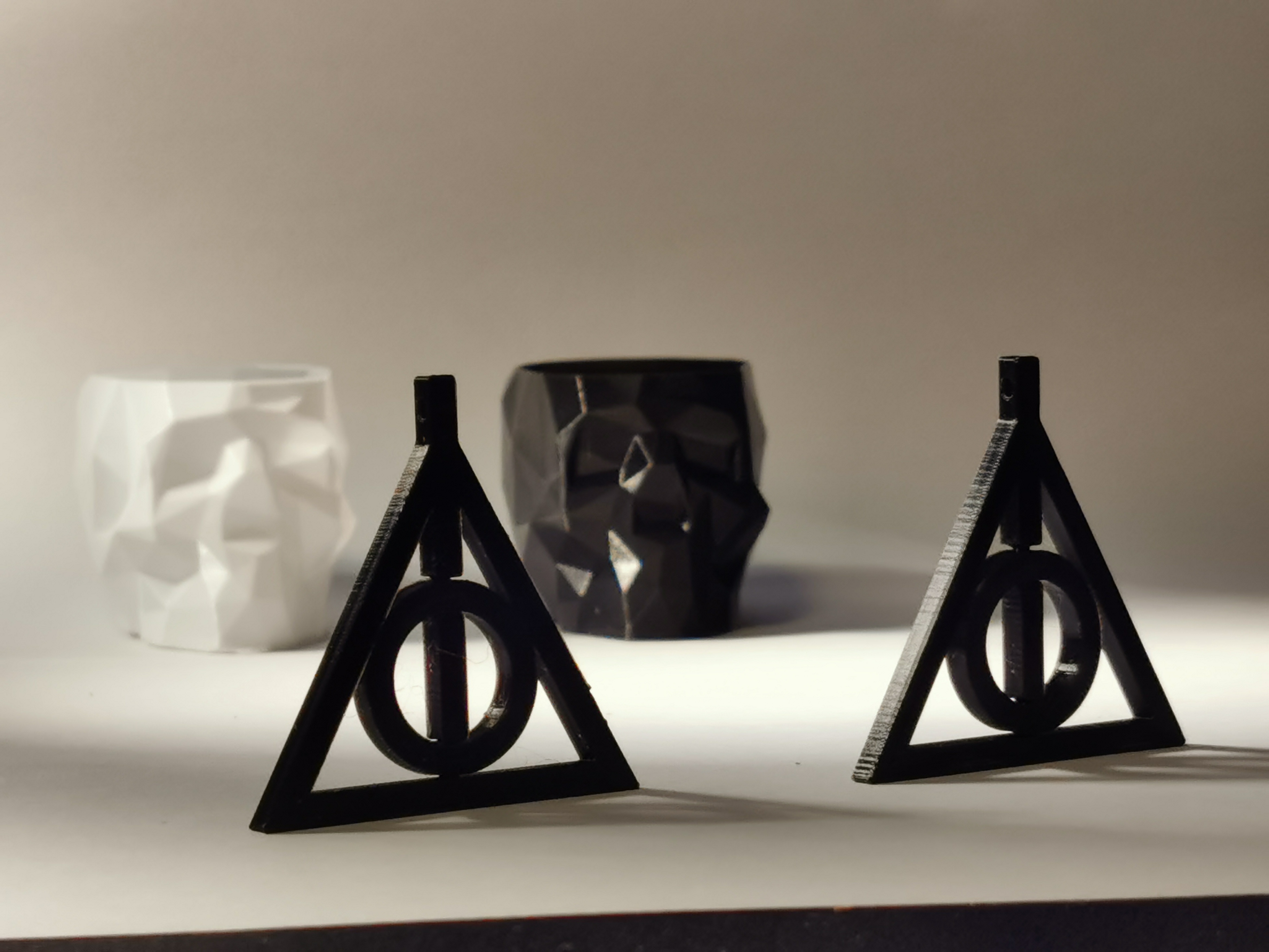 Deathly Hallows pendant with a twist by Printopia3D | Download free STL ...