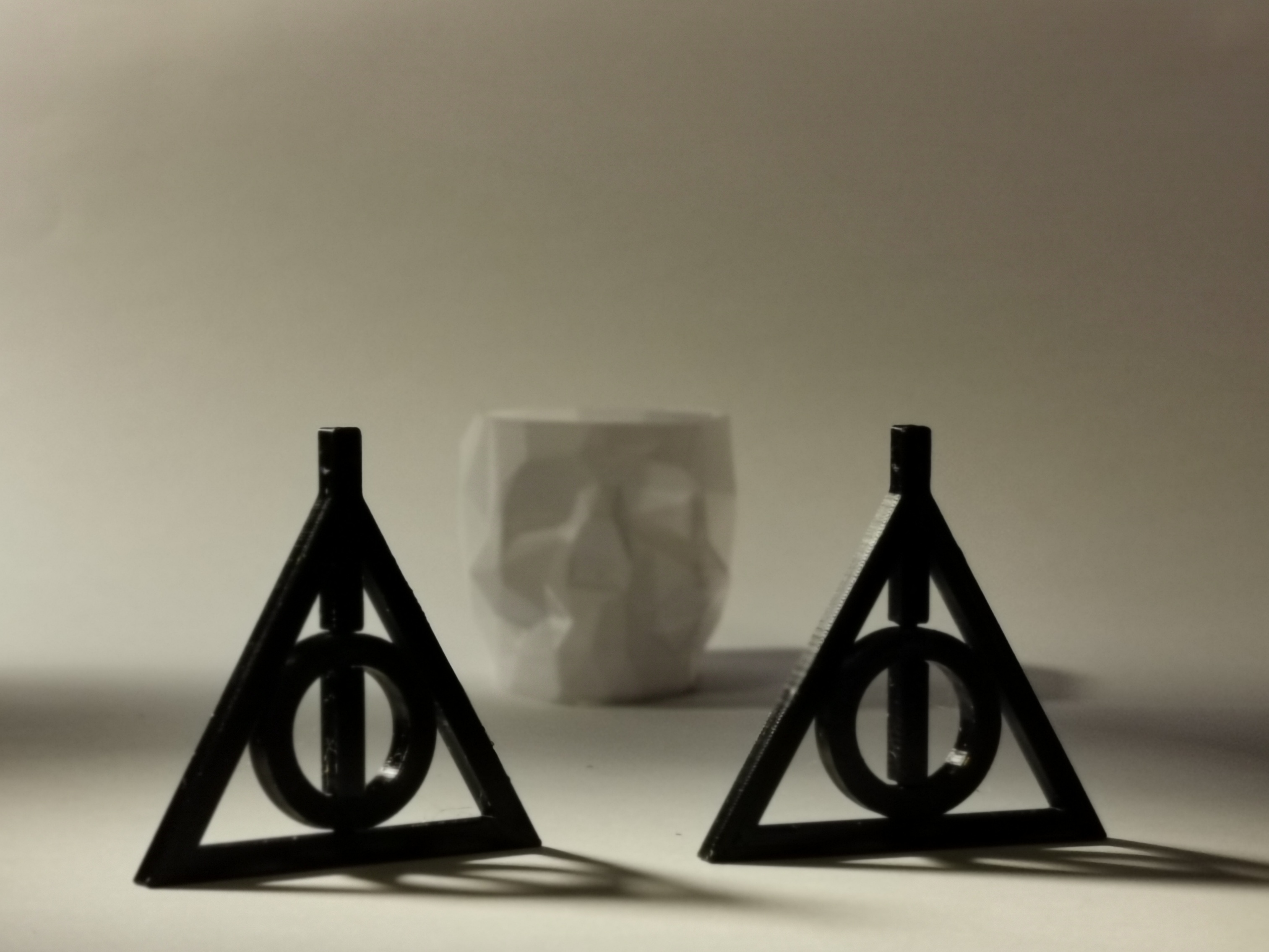 Deathly Hallows pendant with a twist by Printopia3D | Download free STL ...