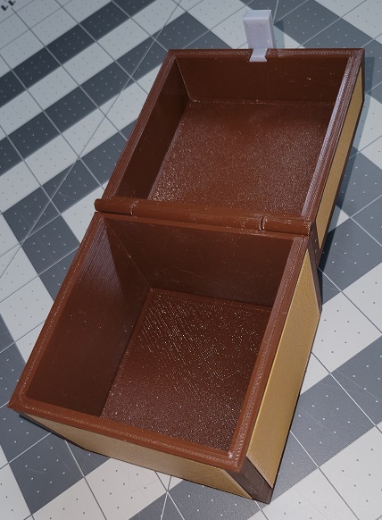 Minecraft Chest 5mm/pixle scale by aTm_wRECr | Download free STL model ...