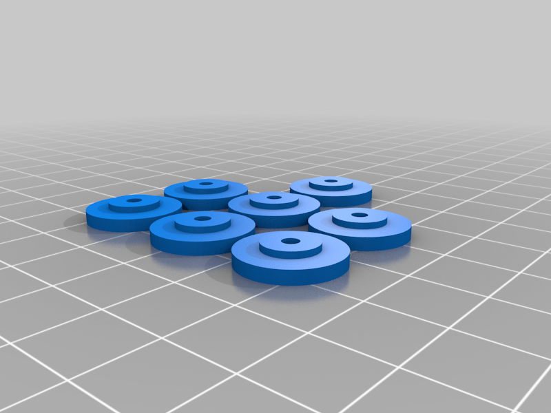 c64 breadbin case standoffs by wikallen | Download free STL model ...