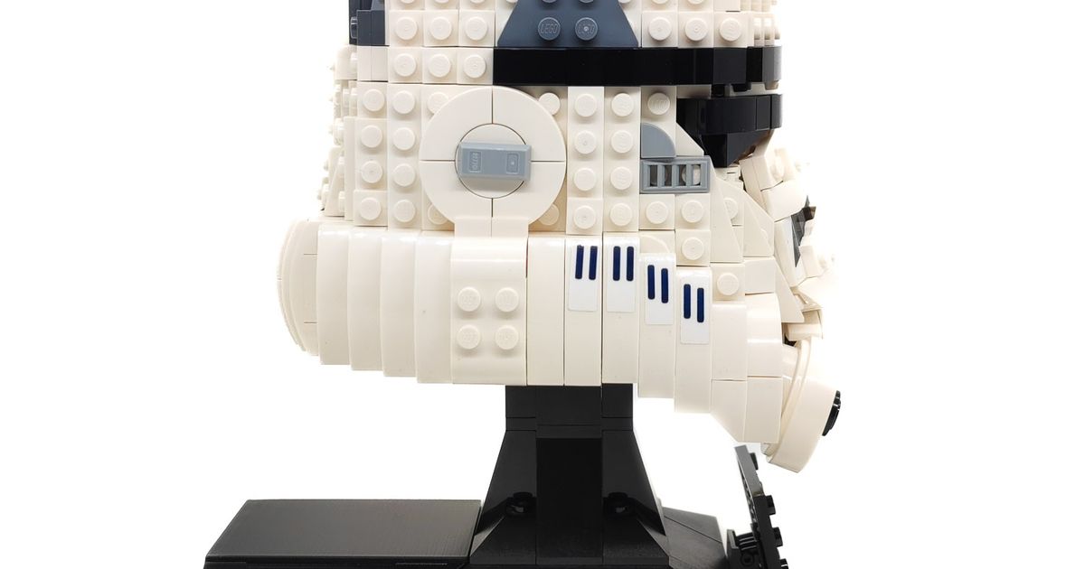 Slim Minimalistic Wall Hanger for LEGO Star Wars Helmets / Helmet ...