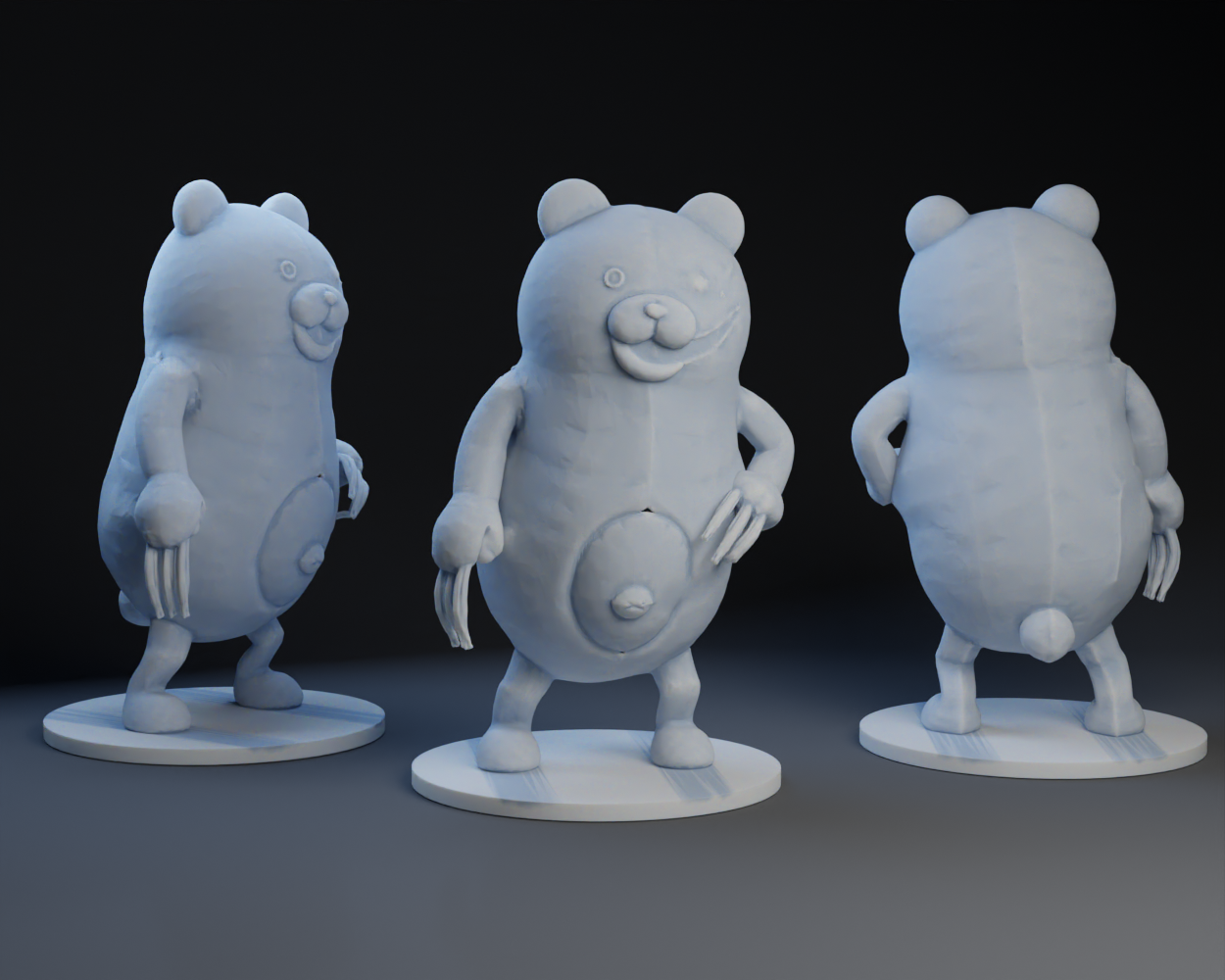 Monokuma from Danganronpa por Peter Farell | Descargar modelo STL ...