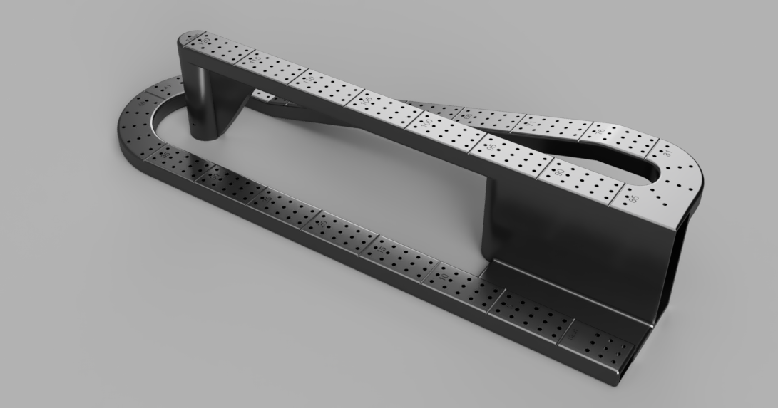Cribbage board design by Nano | Download free STL model | Printables.com