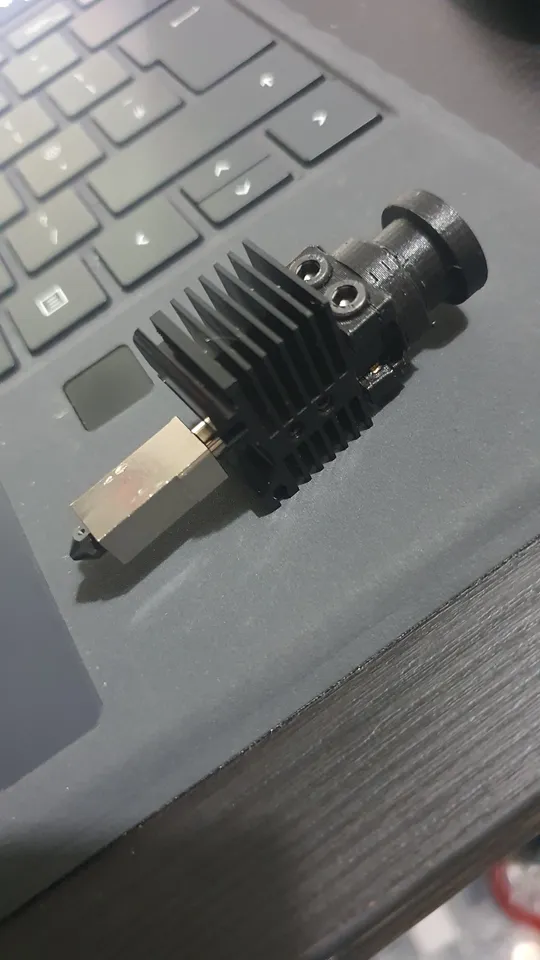 V6 style groove mount adapter for Bambu hotend by Blockatiel | Download ...