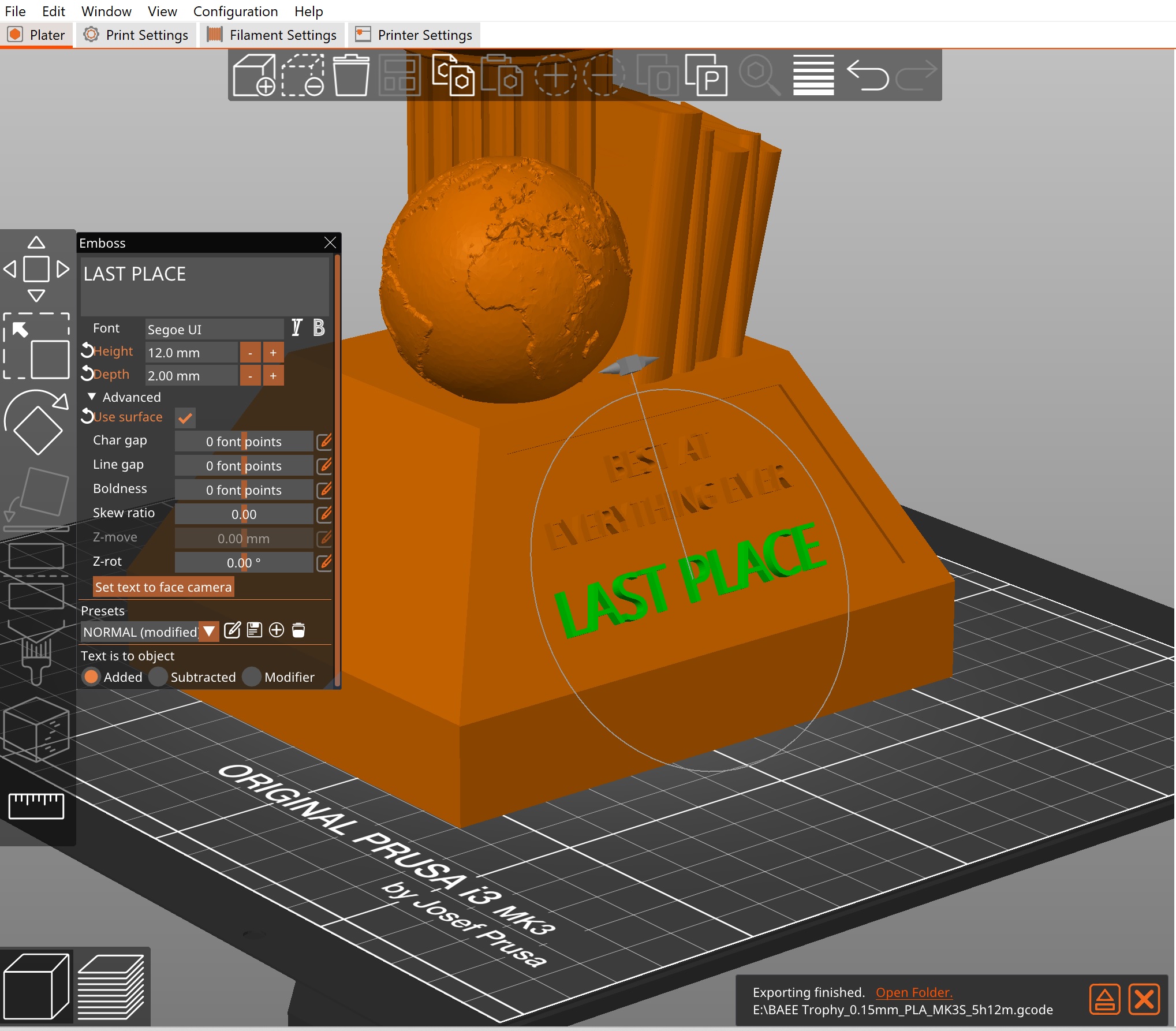 Academic Trivia Trophy by akaderby | Download free STL model ...