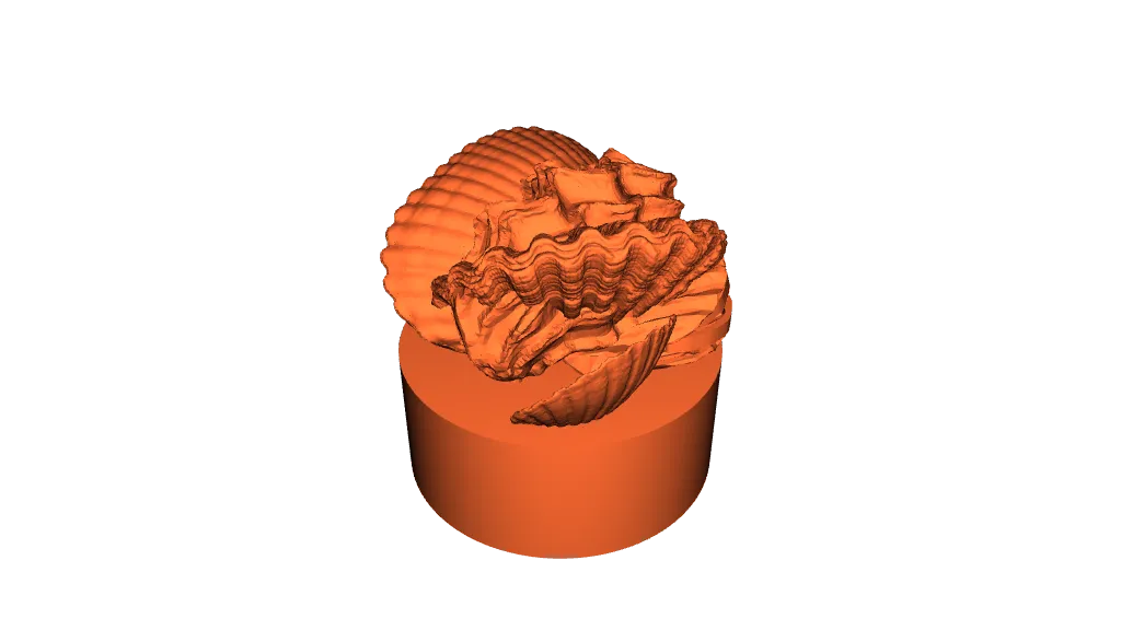 Seashell Trophy by BasilDemFlint | Download free STL model | Printables.com