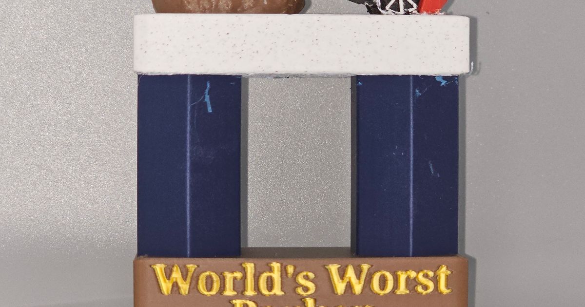 World's Worst Parker Trophy by Omaha3DPrints | Download free STL model ...