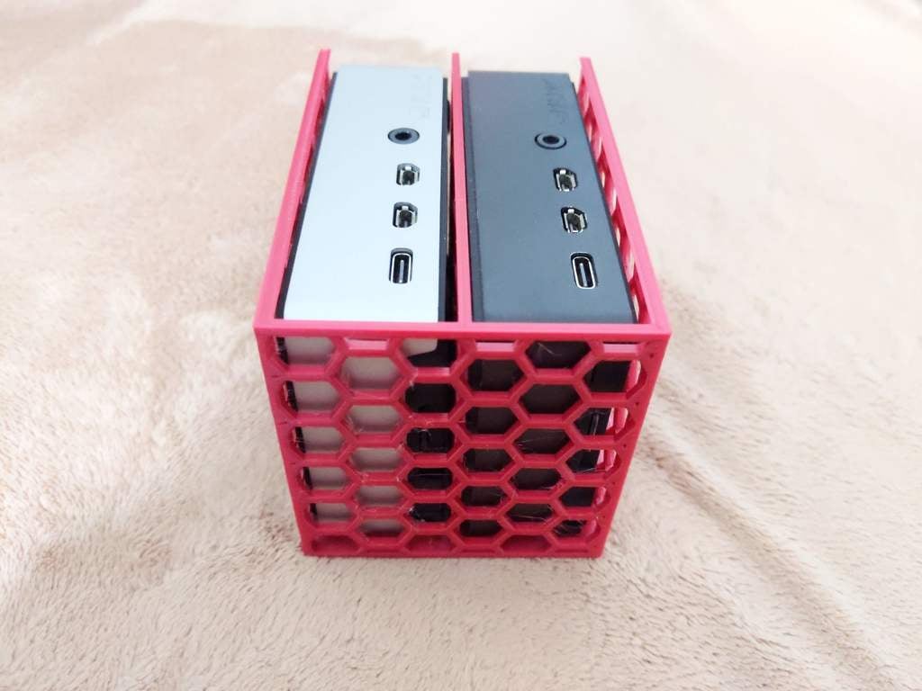 Raspberry PI 4 Double Flirc Case Holder by Vookimedlo | Download free ...