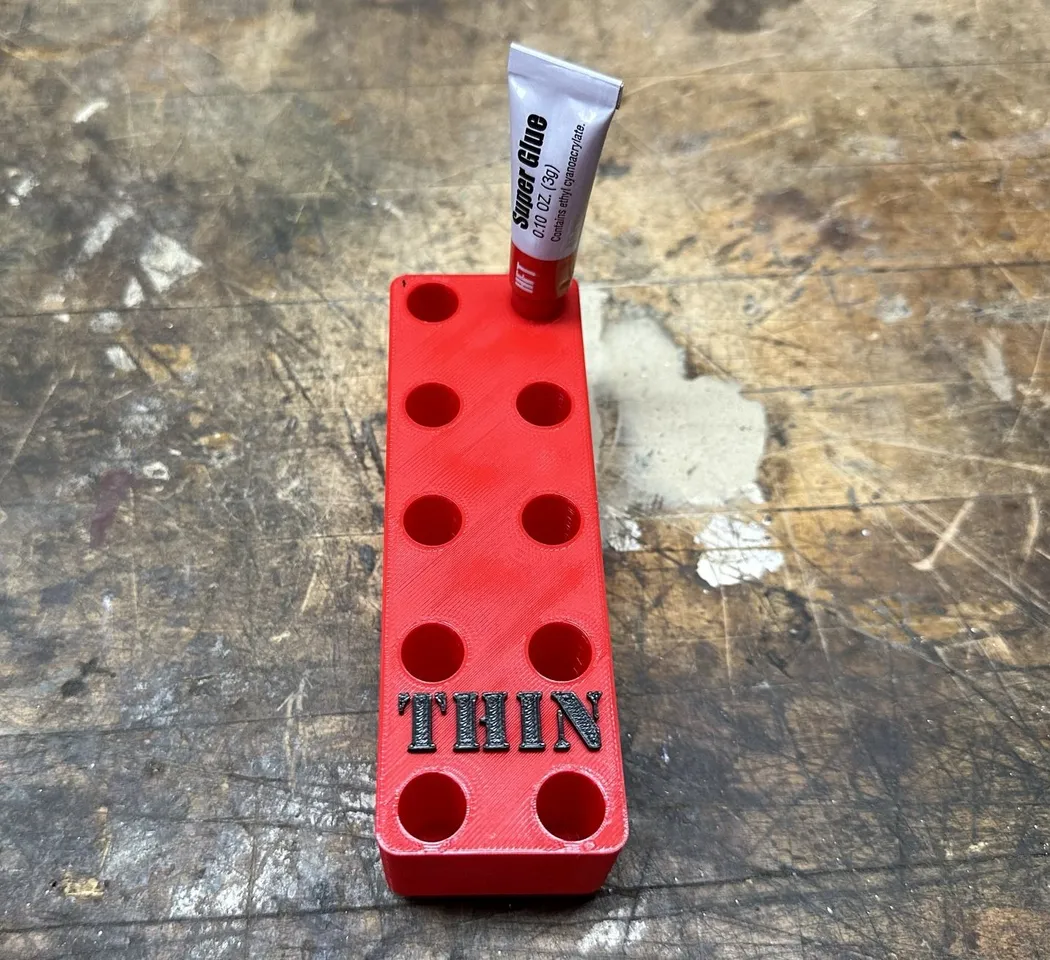 Gridfinity Harbor Frieght Super Glue Holder by James Sutherland ...