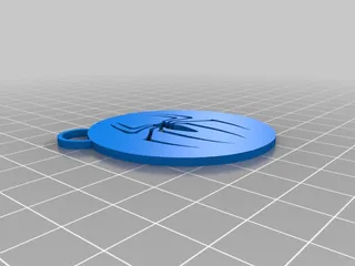Spider-Man Logo/Keychain by Mike Thomas | Download free STL model ...