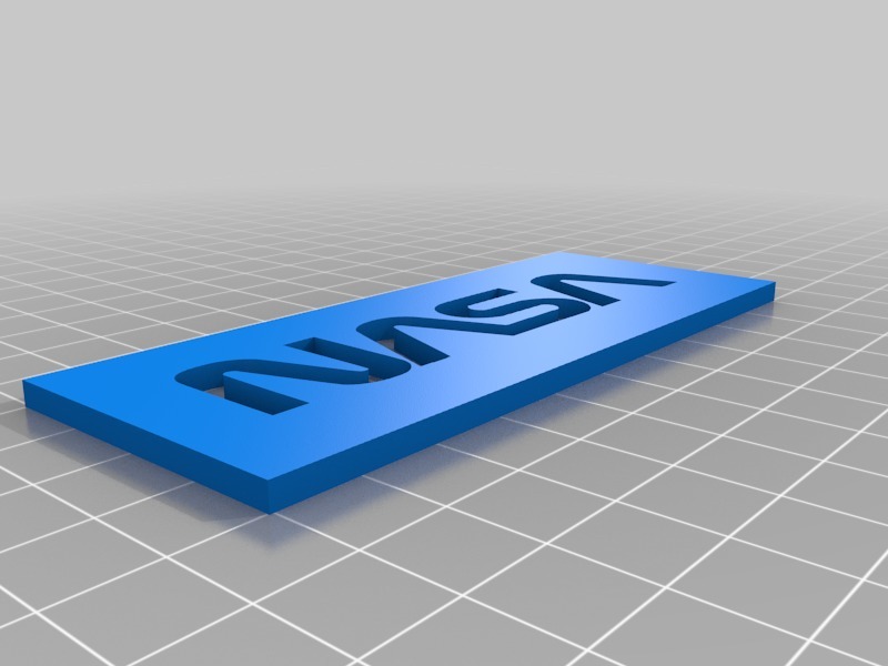 Nasa Logo by Mike Thomas | Download free STL model | Printables.com