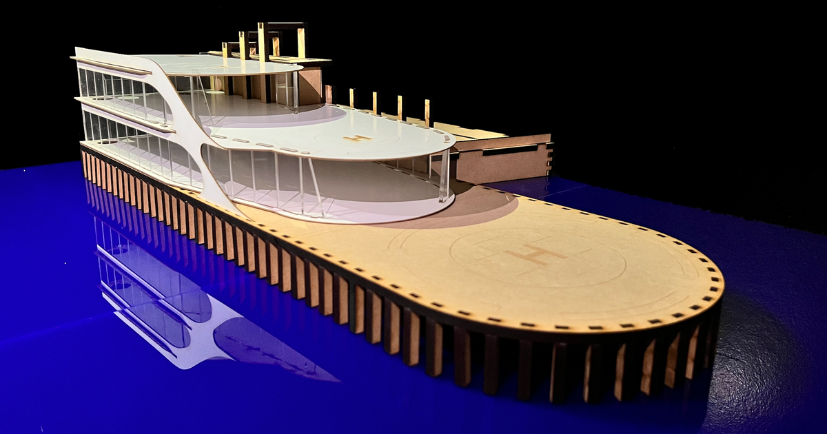 Helicopter eVTOL skyport redesign by ChronoTroy | Download free STL ...