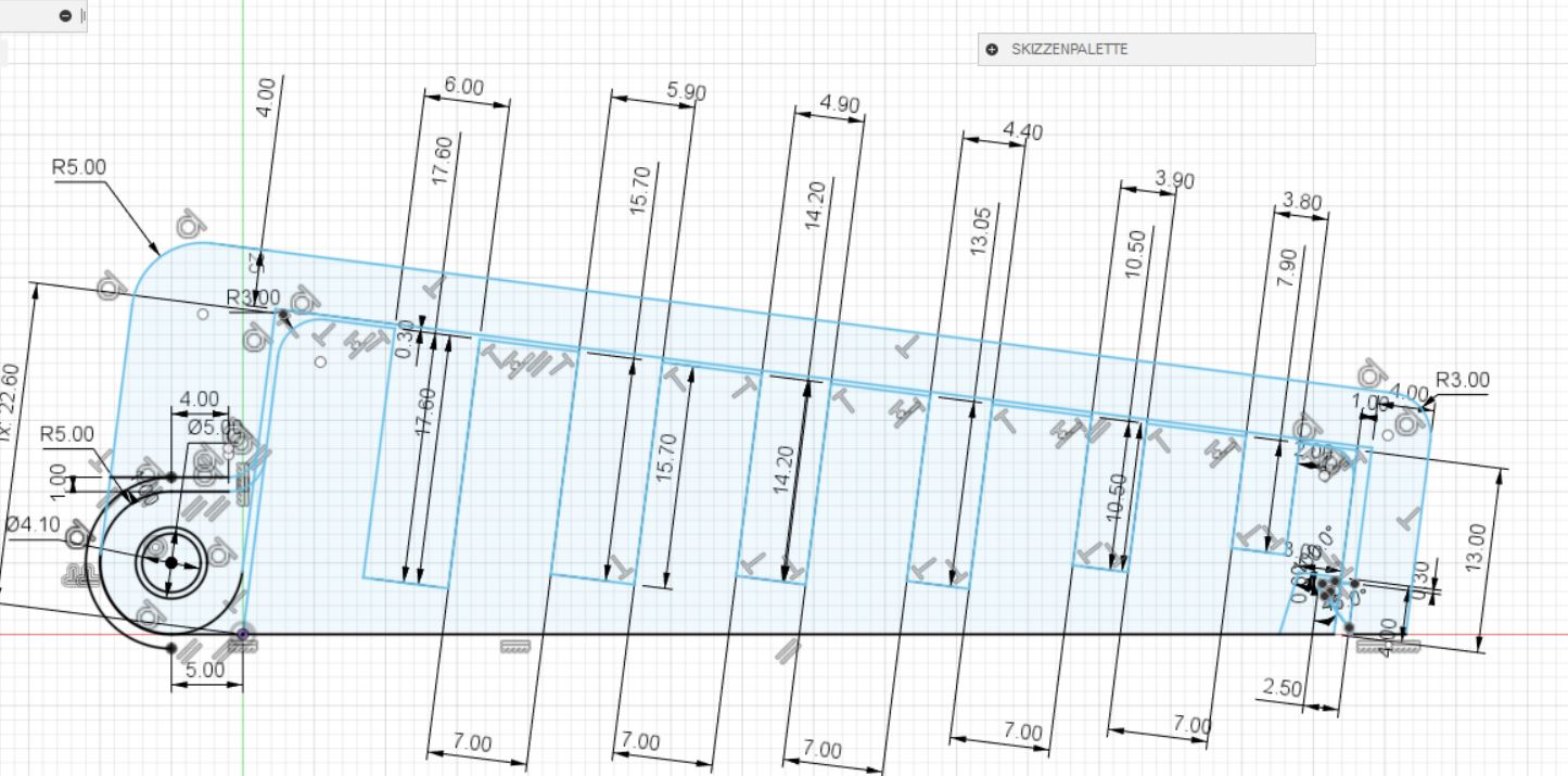 Wrench organizer print in place customizable by Lansolo81 | Download ...