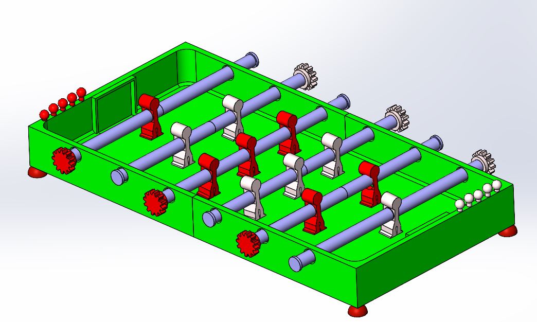 TABLE FOOTBALL GAME by Andy_b | Download free STL model | Printables.com