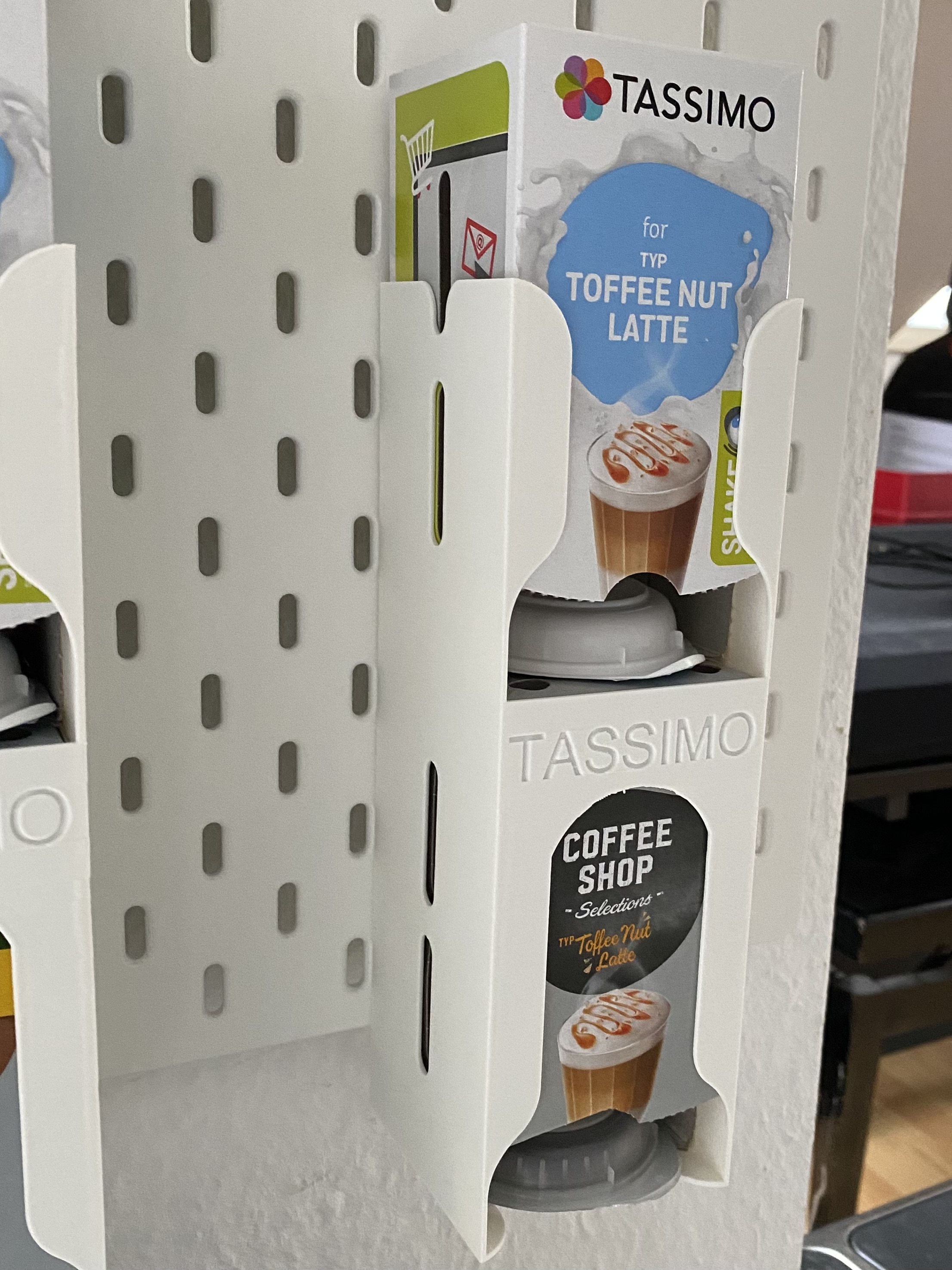 Tassimo double holder IKEA Skadis by pcuser333 | Download free STL ...
