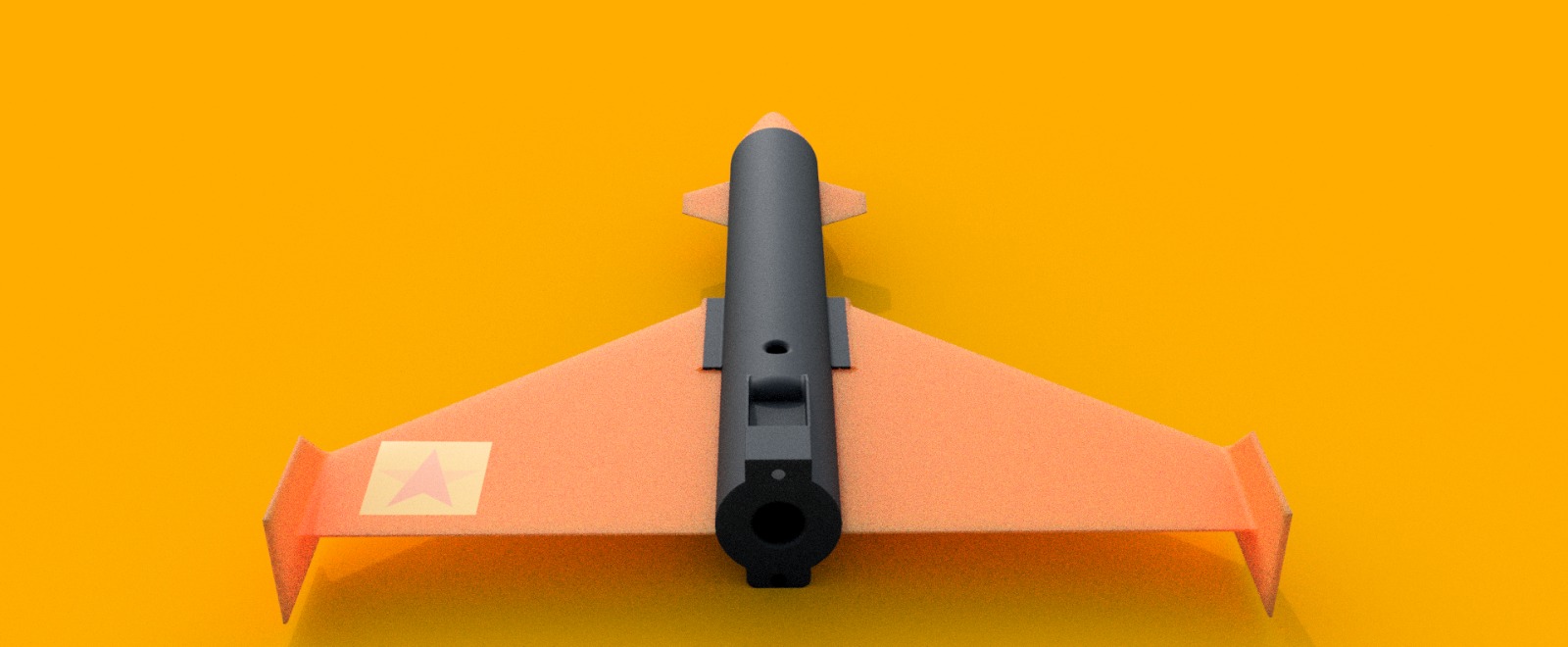 Rocket plane/glider with camera holder by FKBS | Download free STL ...