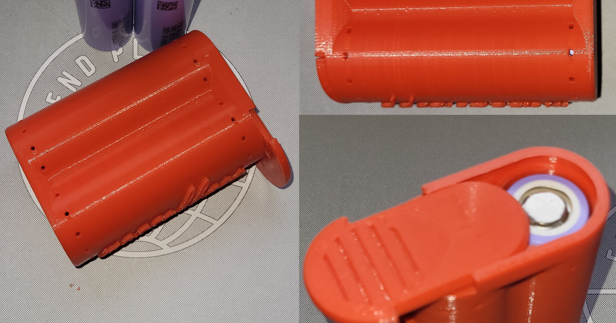 21700 Dual-Box by masselkopp | Download free STL model | Printables.com