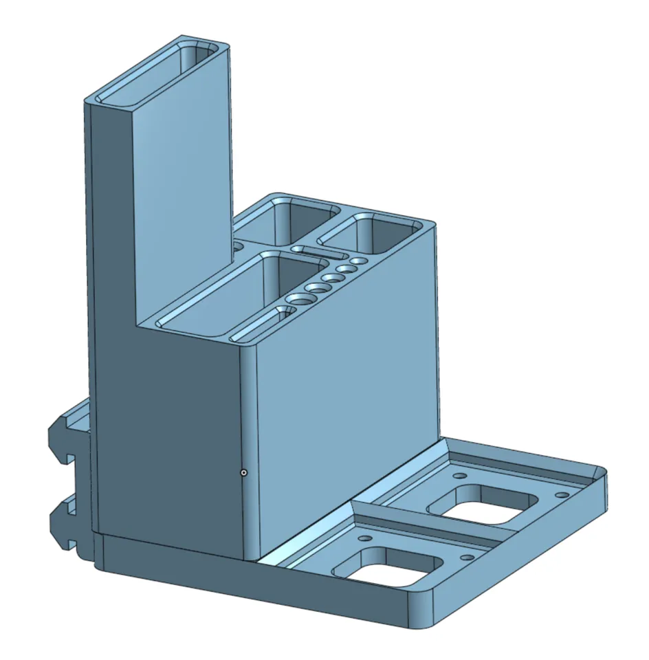 Gridfinity Ender 3 v2 side mount for tools by Gelposki | Download free ...